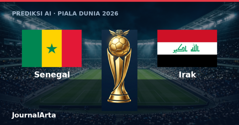 Hasil & Prediksi AI: Senegal vs Irak — Piala Dunia 2026 – JournalArta
